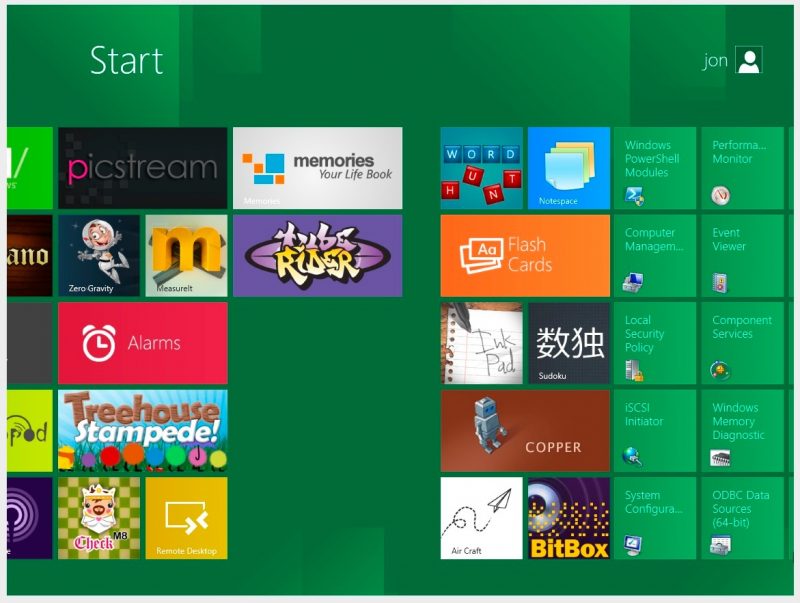 Features of Windows 8