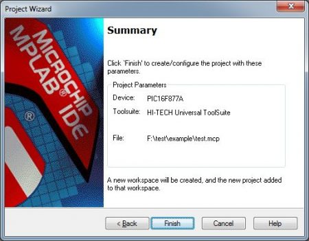 Blinking LED using PIC Microcontroller - Hi-Tech C Compiler and MPLAB