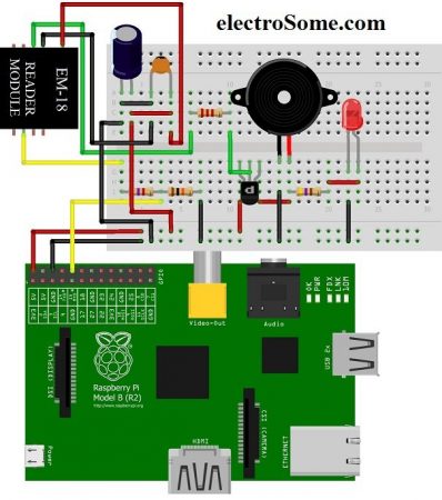 Interfacing EM-18 RFID Reader Module with Raspberry Pi
