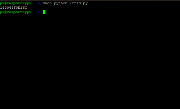 Interfacing EM-18 RFID Reader Module with Raspberry Pi
