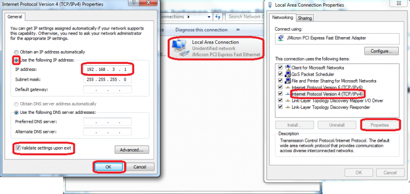 Access Raspberry Pi directly from Windows PC via Ethernet