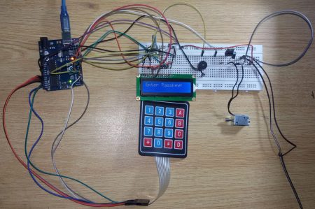 Digital Door Lock using Arduino - Keypad Number Lock